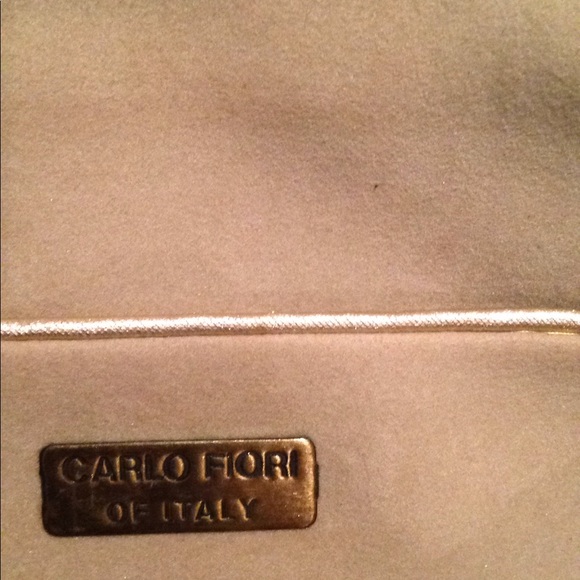 carlo fiore | Bags | Carlo Fiore Of Italy Snake And Leather Purse ...